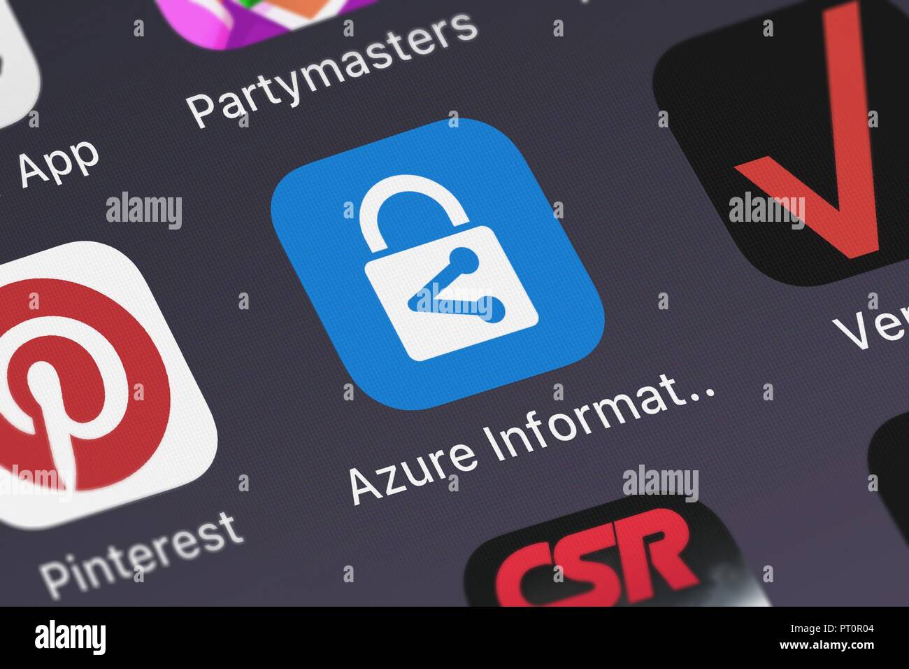 Azure information protection hi-res stock photography and images - Alamy