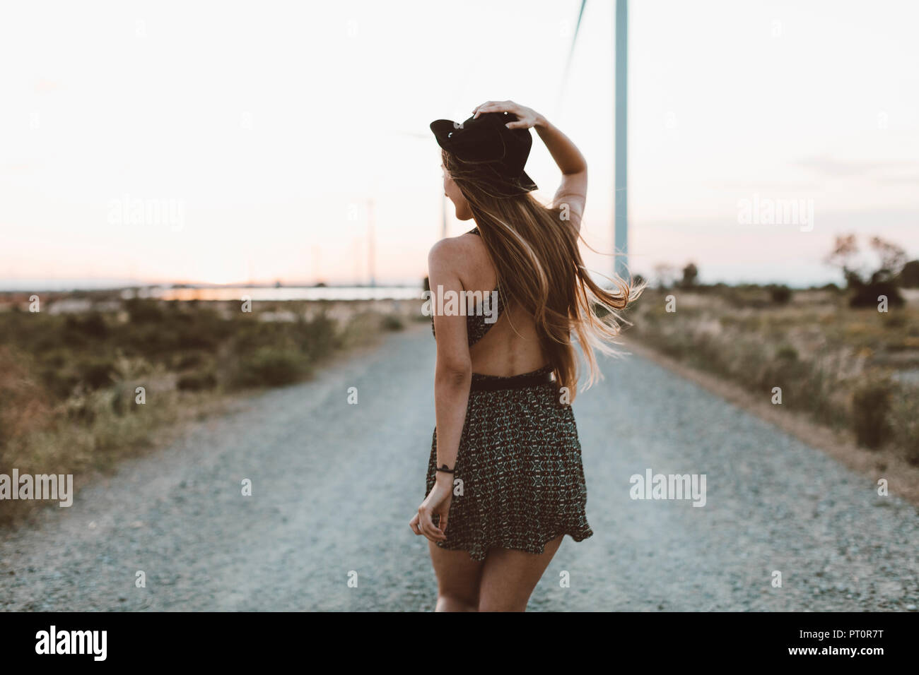 Rural back road hi-res stock photography and images - Alamy