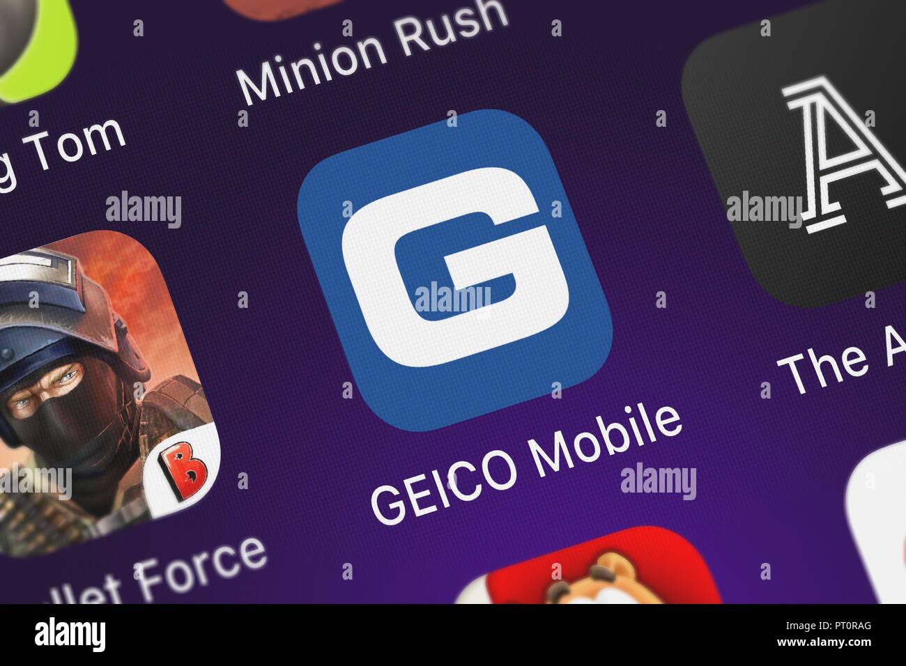 Geico icon hi-res stock photography and images - Alamy