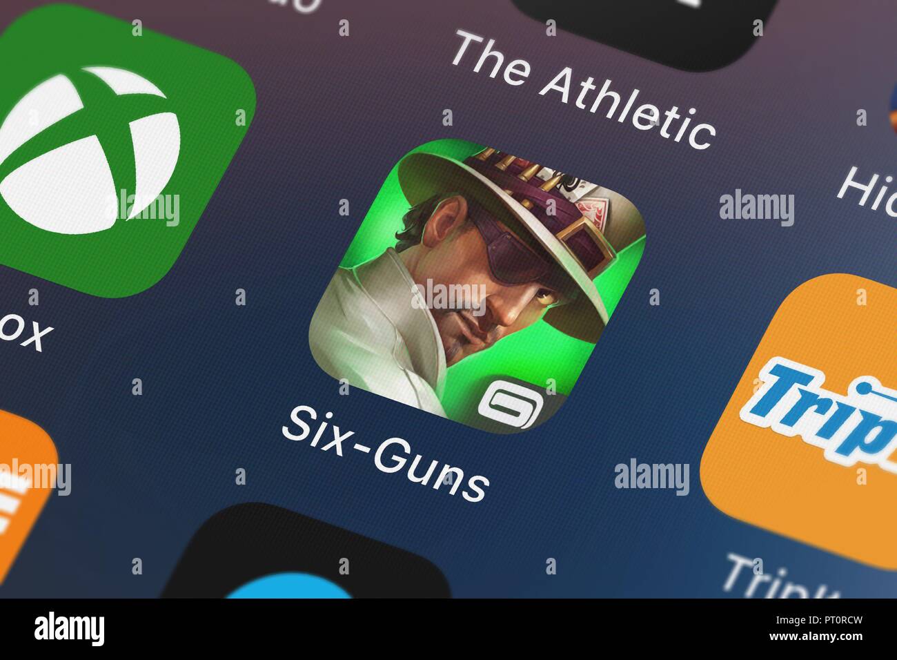 Six guns hi-res stock photography and images - Alamy