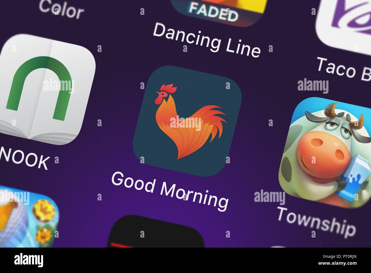 London, United Kingdom - October 05, 2018: Screenshot of the Good ...