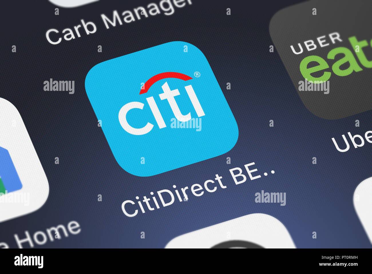 Citidirect be tablet hi-res stock photography and images - Alamy