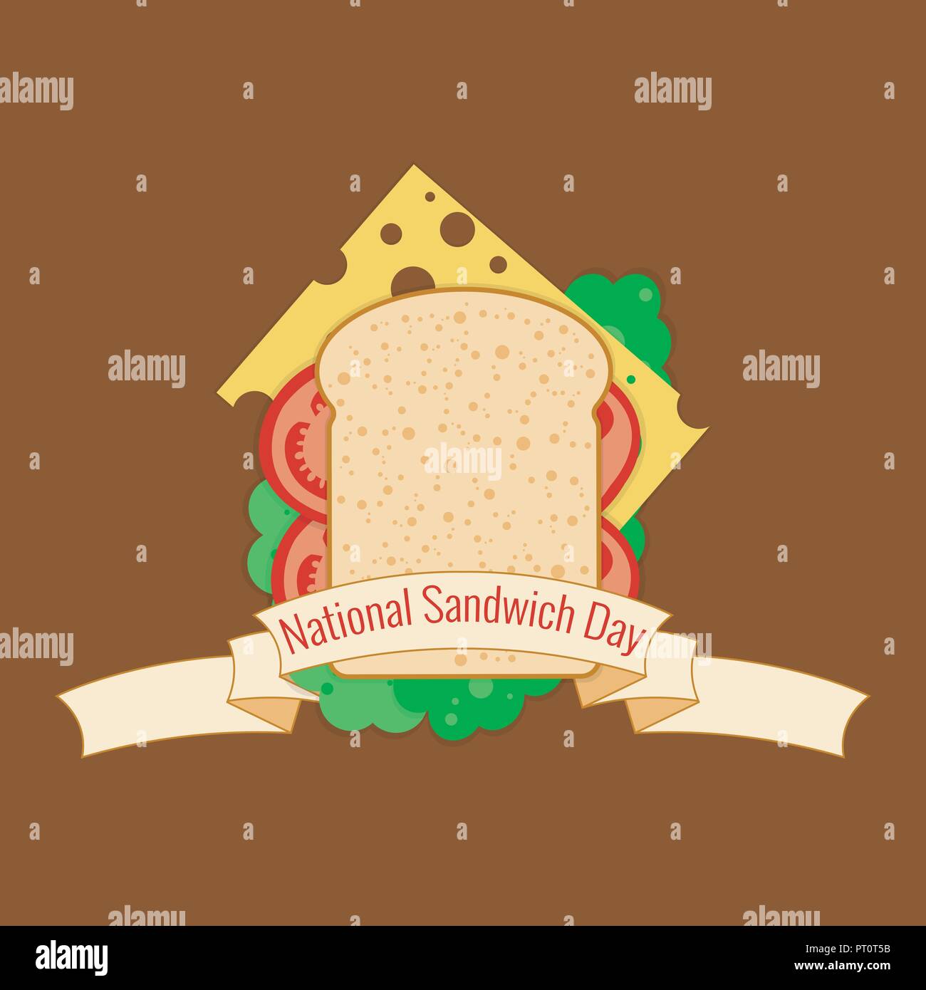 National Sandwich Day. 3 November. The concept of food holiday in the ...