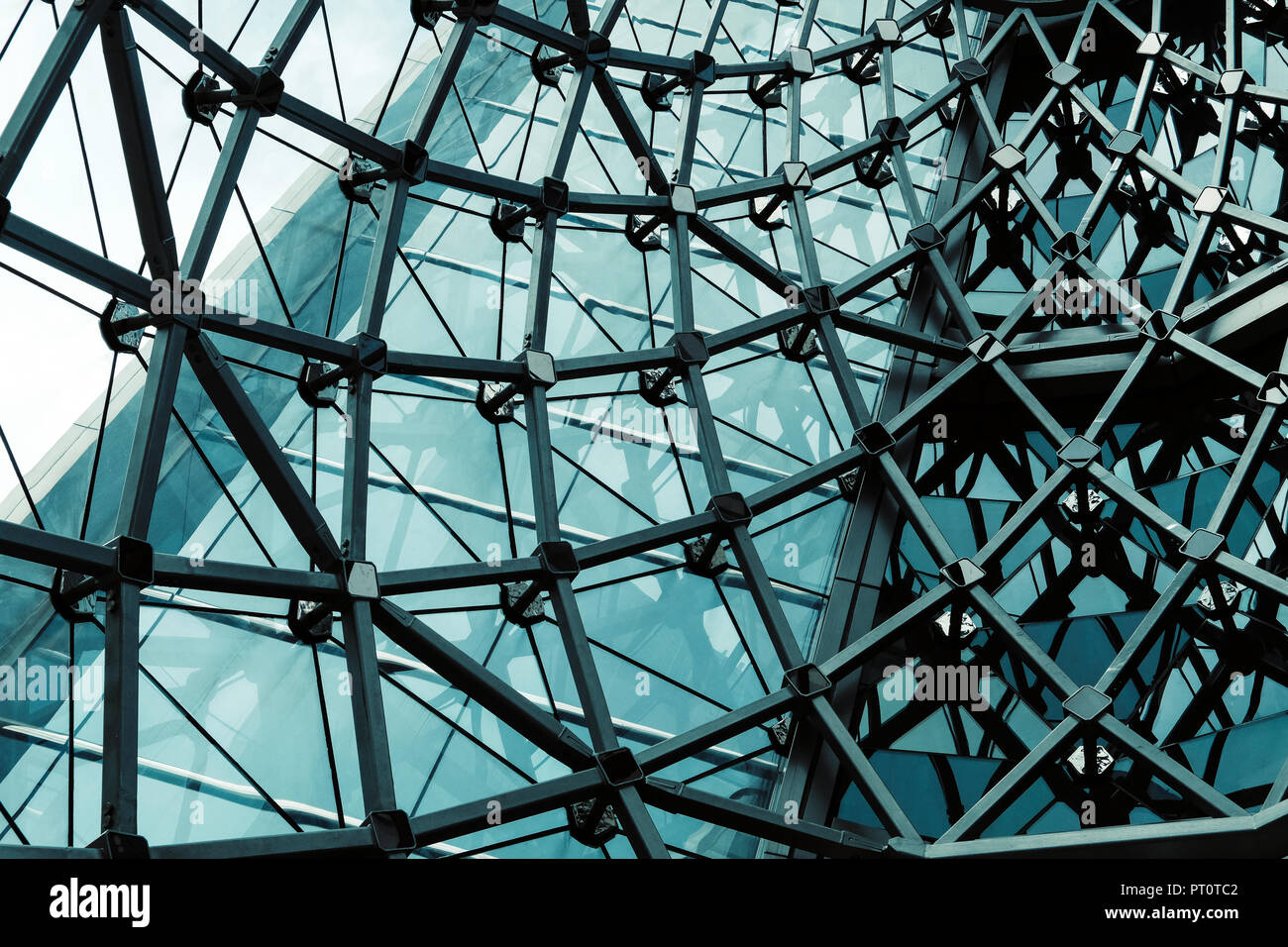 Detail image of Modern glass building architecture Stock Photo - Alamy