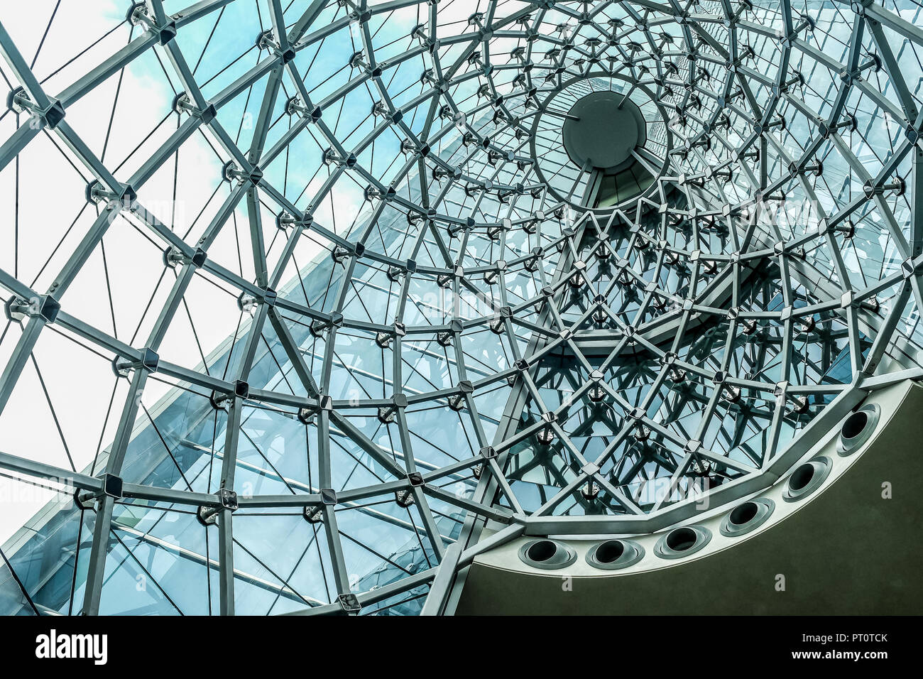 Detail image of Modern glass building architecture Stock Photo - Alamy