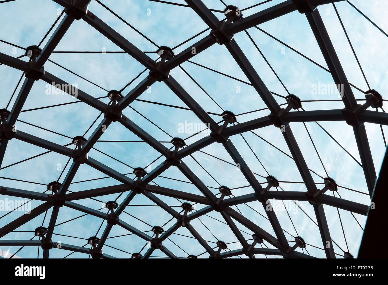 Detail image of Modern glass building architecture Stock Photo - Alamy