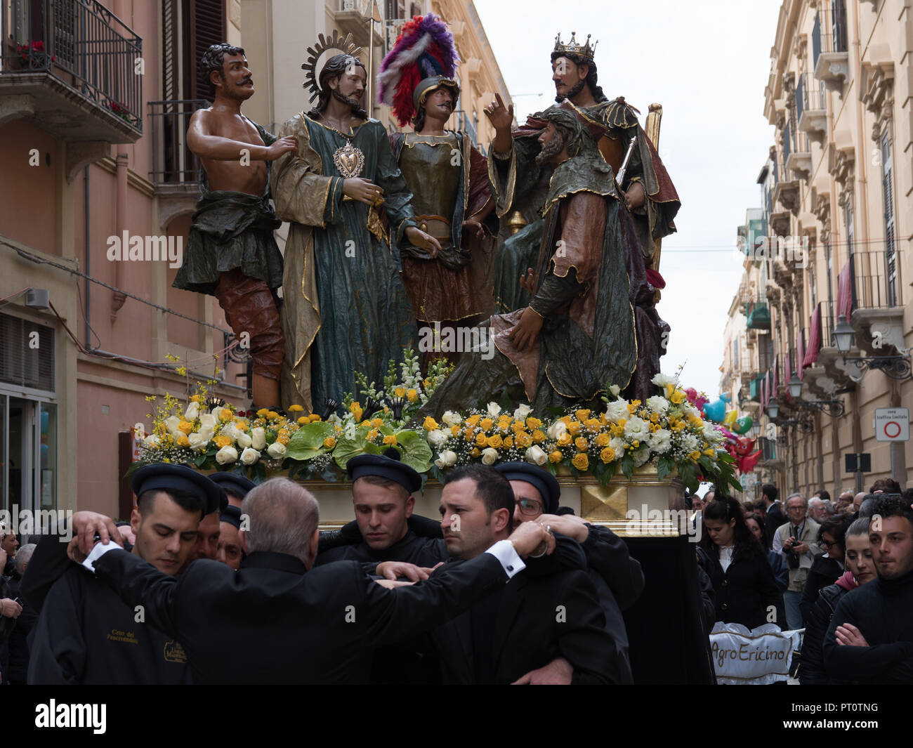 Easter celebrations in Trapani,Sicily 2018 Stock Photo - Alamy