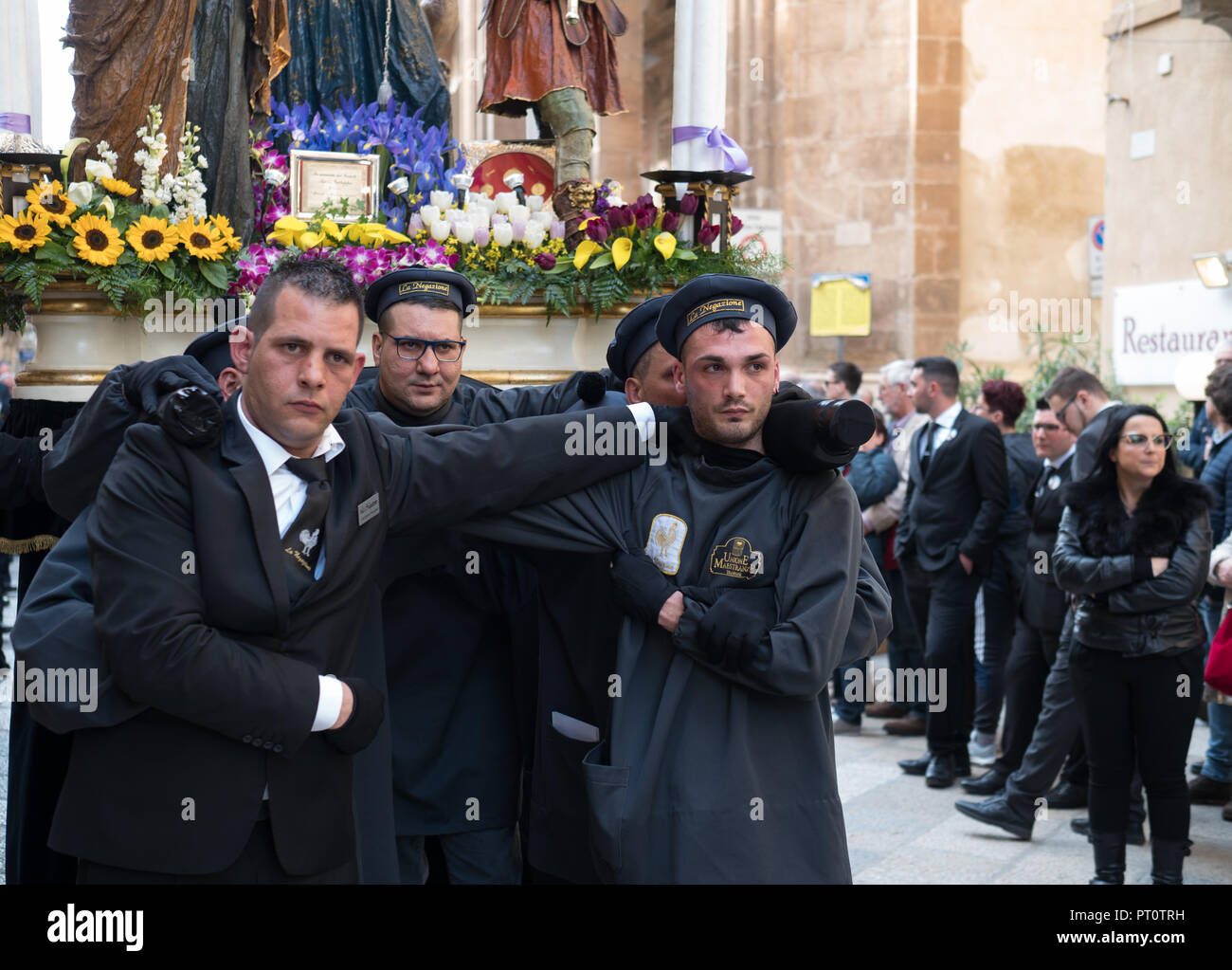 Easter celebrations in Trapani,Sicily 2018 Stock Photo - Alamy