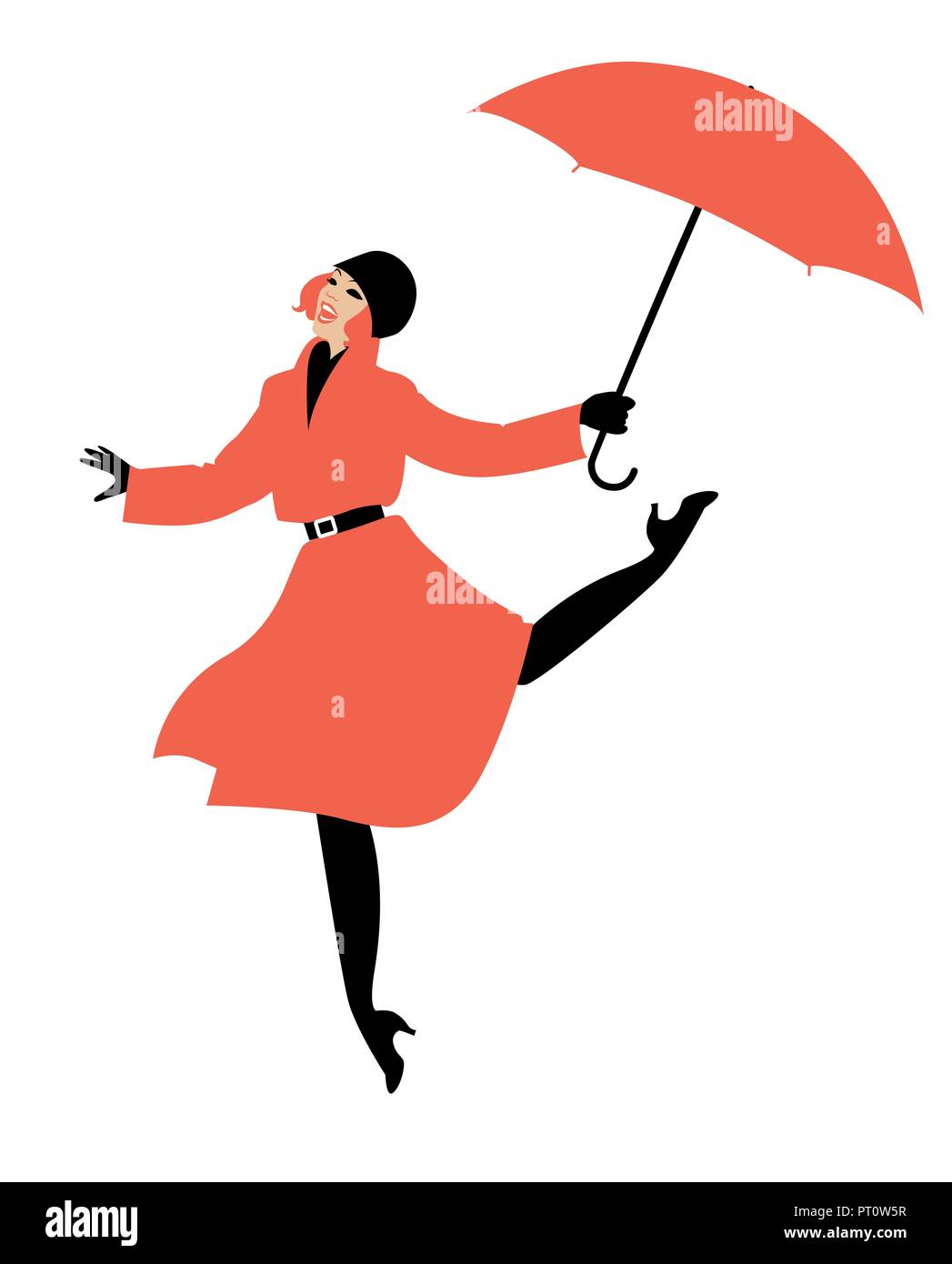 Puddle Jumping Stock Vector Images - Alamy