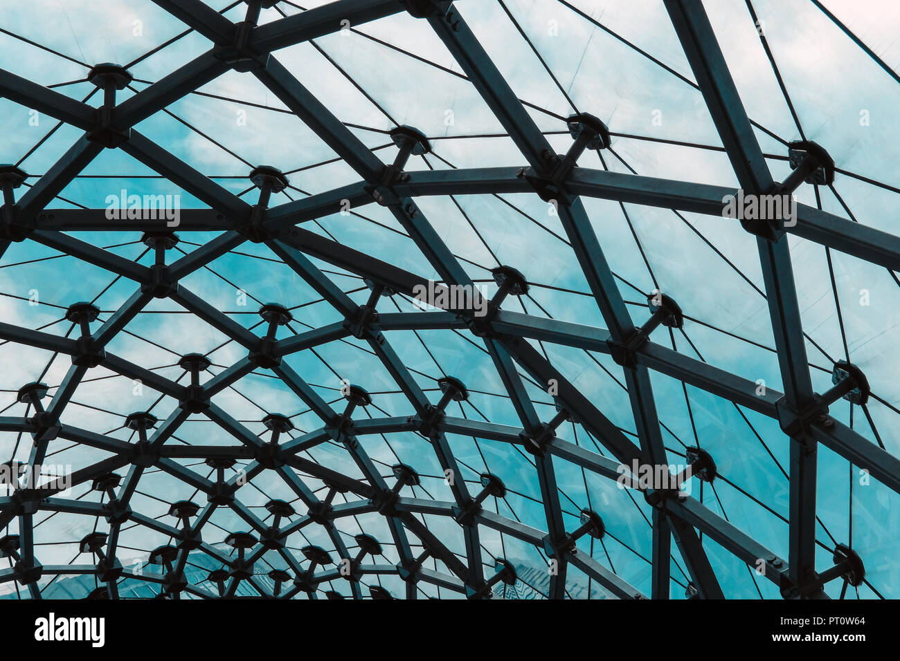 Detail image of Modern glass building architecture Stock Photo - Alamy
