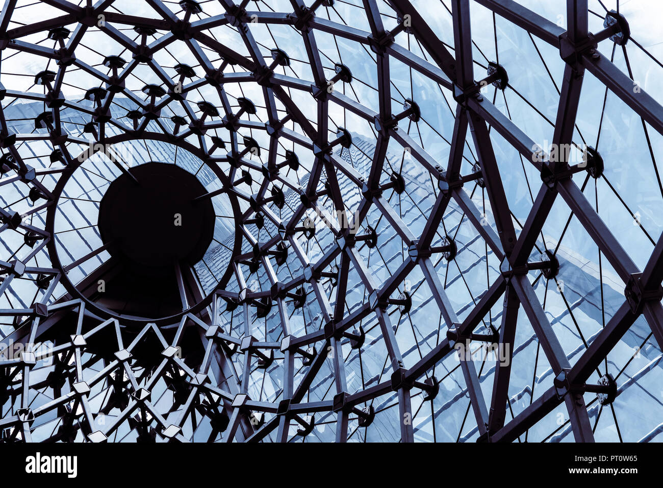 Detail image of Modern glass building architecture Stock Photo - Alamy