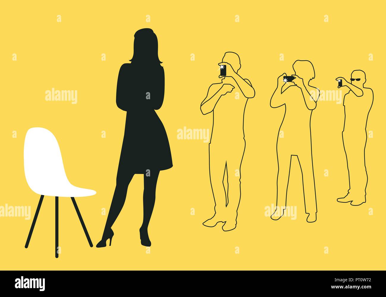 Pop group Stock Vector Images - Alamy