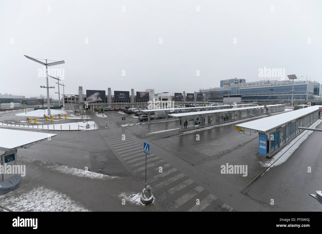 Helsinki Finland- December 15, 2016 Terminal 2 of Helsinki ...
