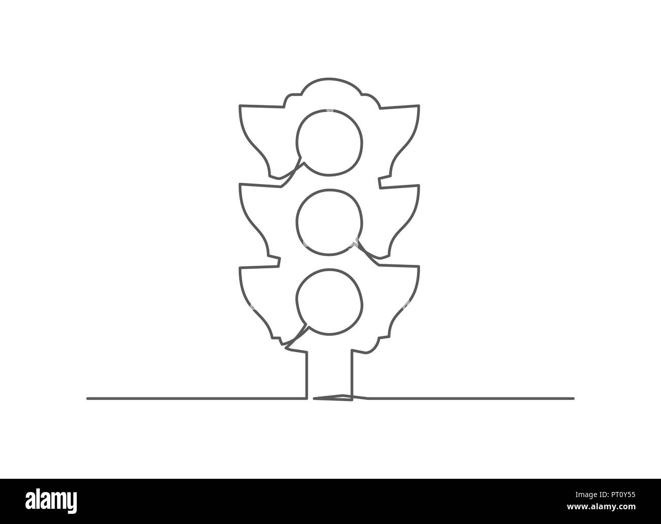 Traffic light traffic light symbol Stock Vector Images - Alamy