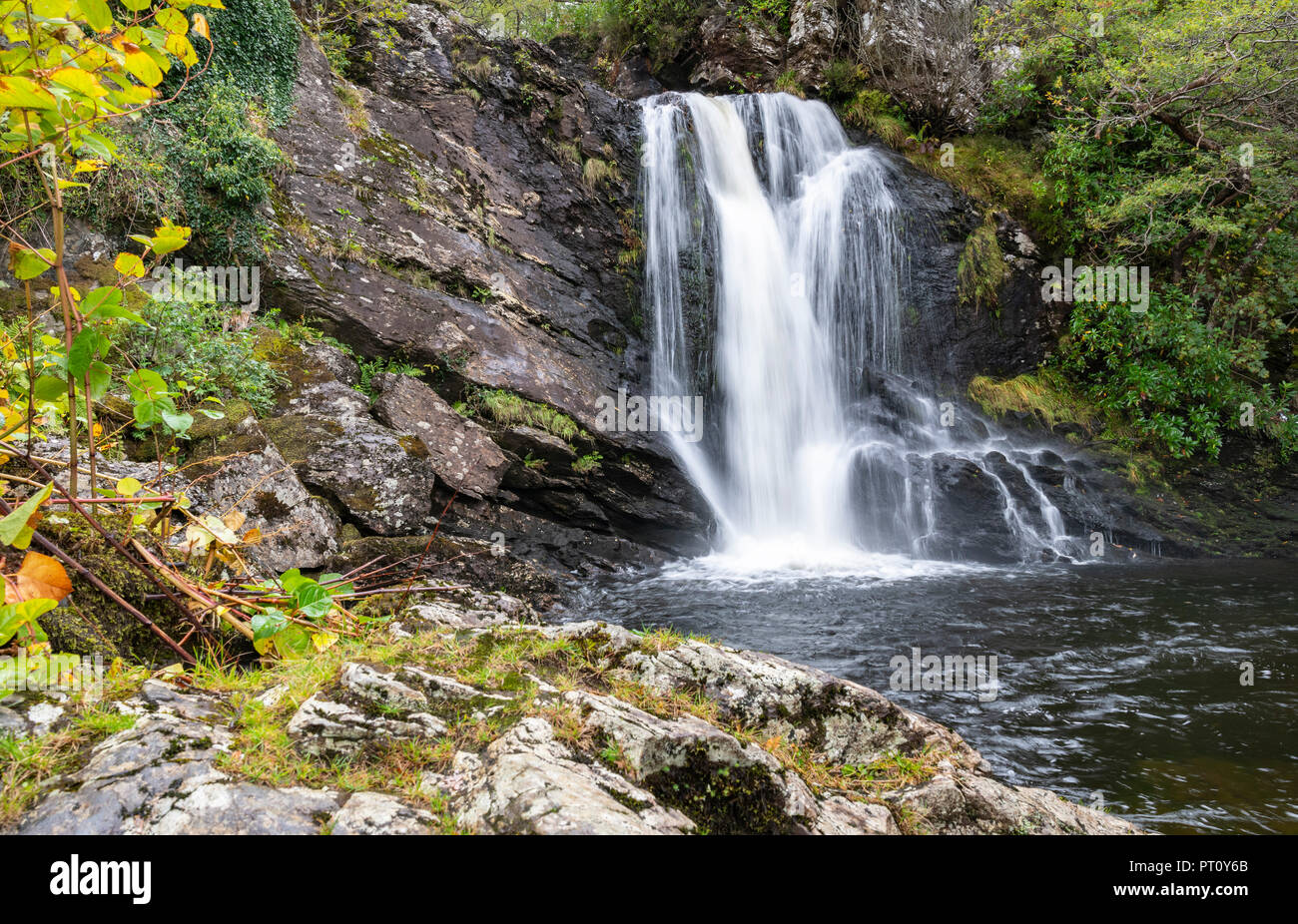 Waterfall loch hi-res stock photography and images - Alamy