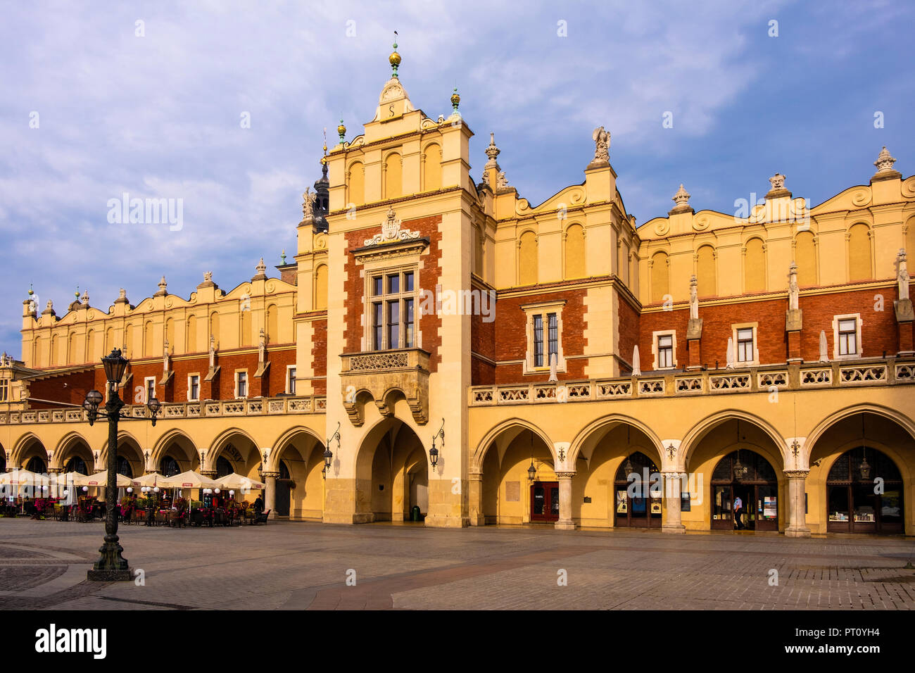 Krakow, Lesser Poland / Poland - 2018/09/11: Cracow Old Town, historic ...