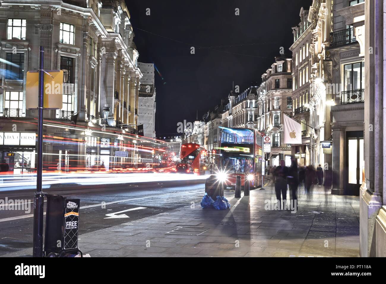 London's regent street Stock Photo - Alamy