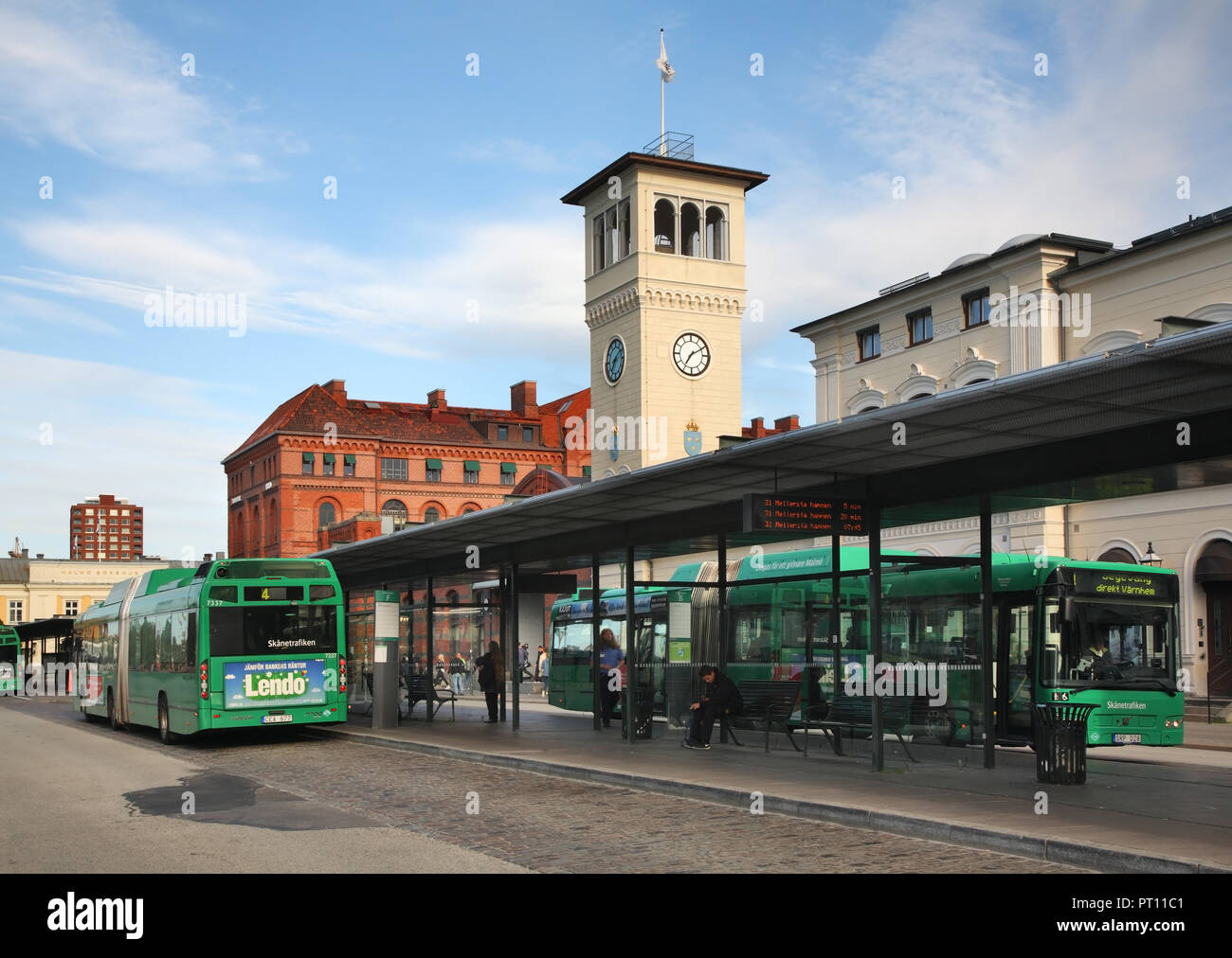Malmo central station building hi-res stock photography and images - Alamy