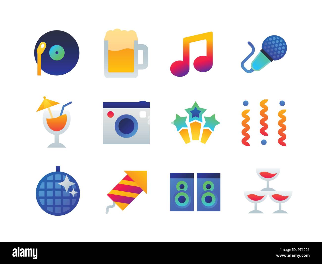 Mobile event app design Cut Out Stock Images & Pictures - Alamy