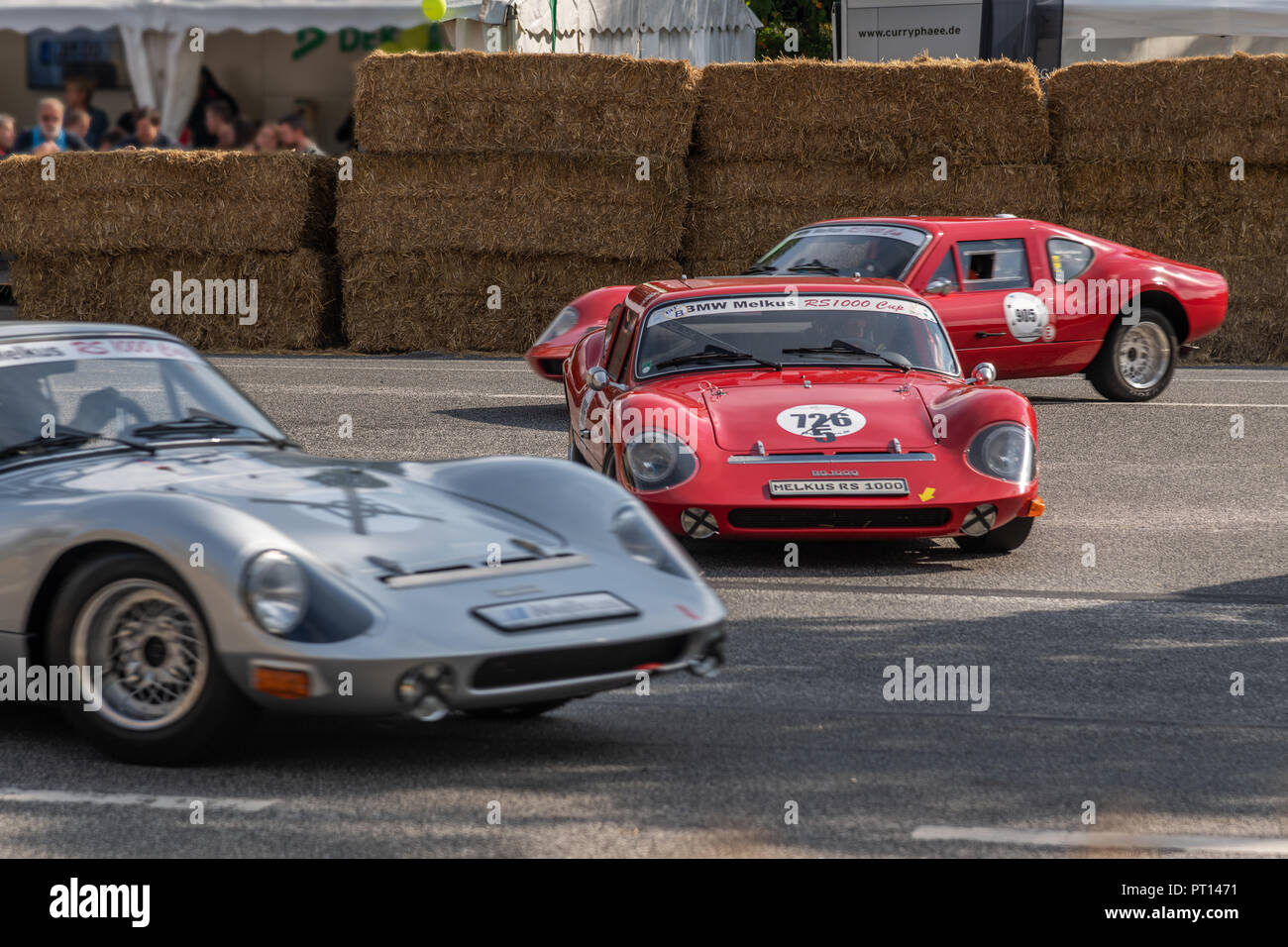 3 BMW Melkus RS 1000 beim 17. Hamburger Stadtpark-Revival Stock Photo ...