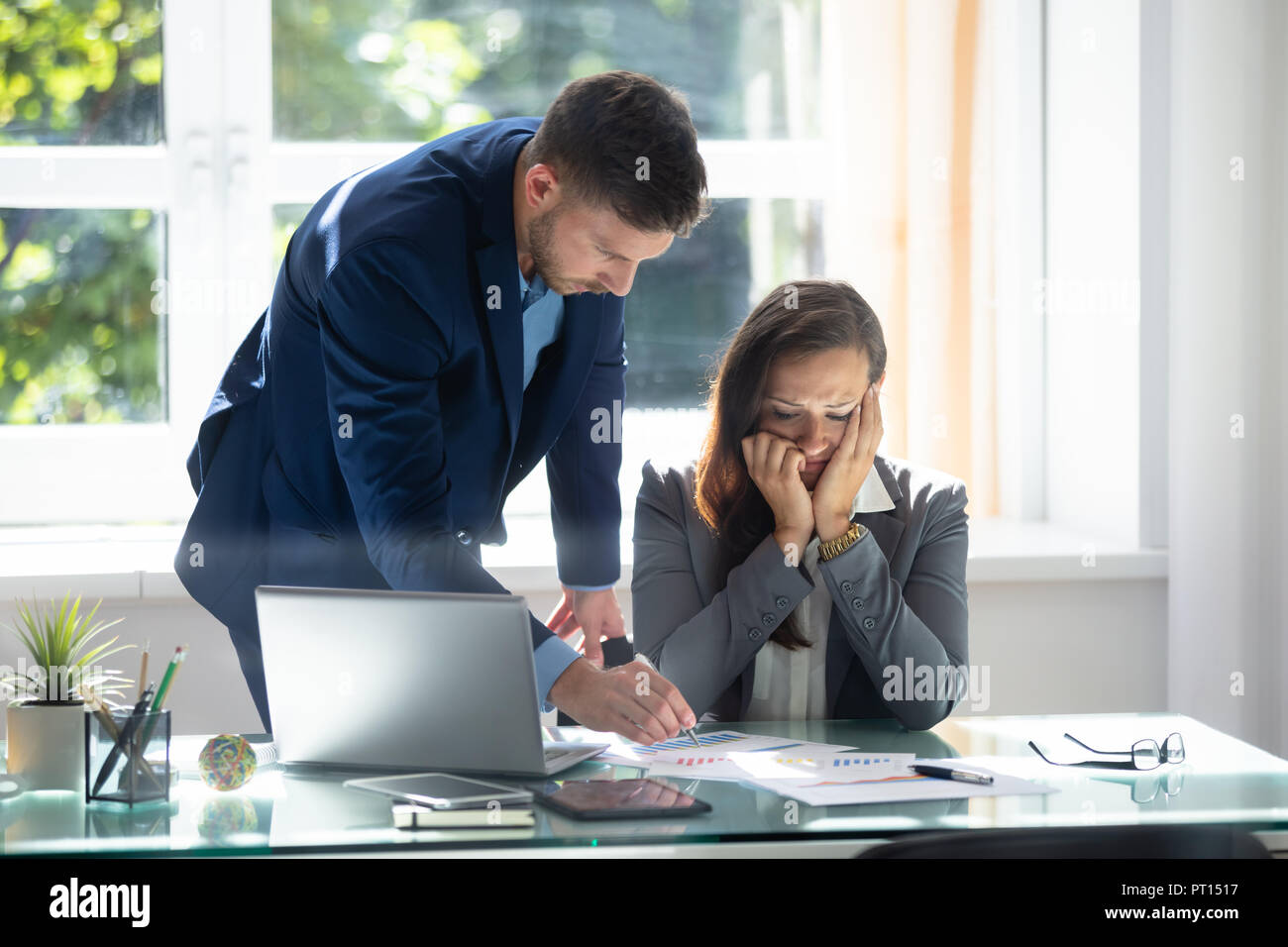 Dominant female worker hi-res stock photography and images - Alamy
