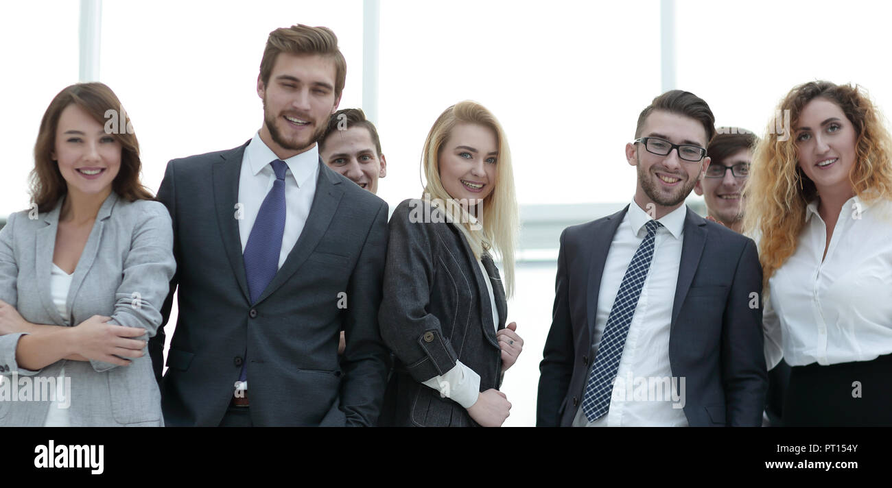 closeup.friendly business team. the concept of teamwork Stock Photo - Alamy