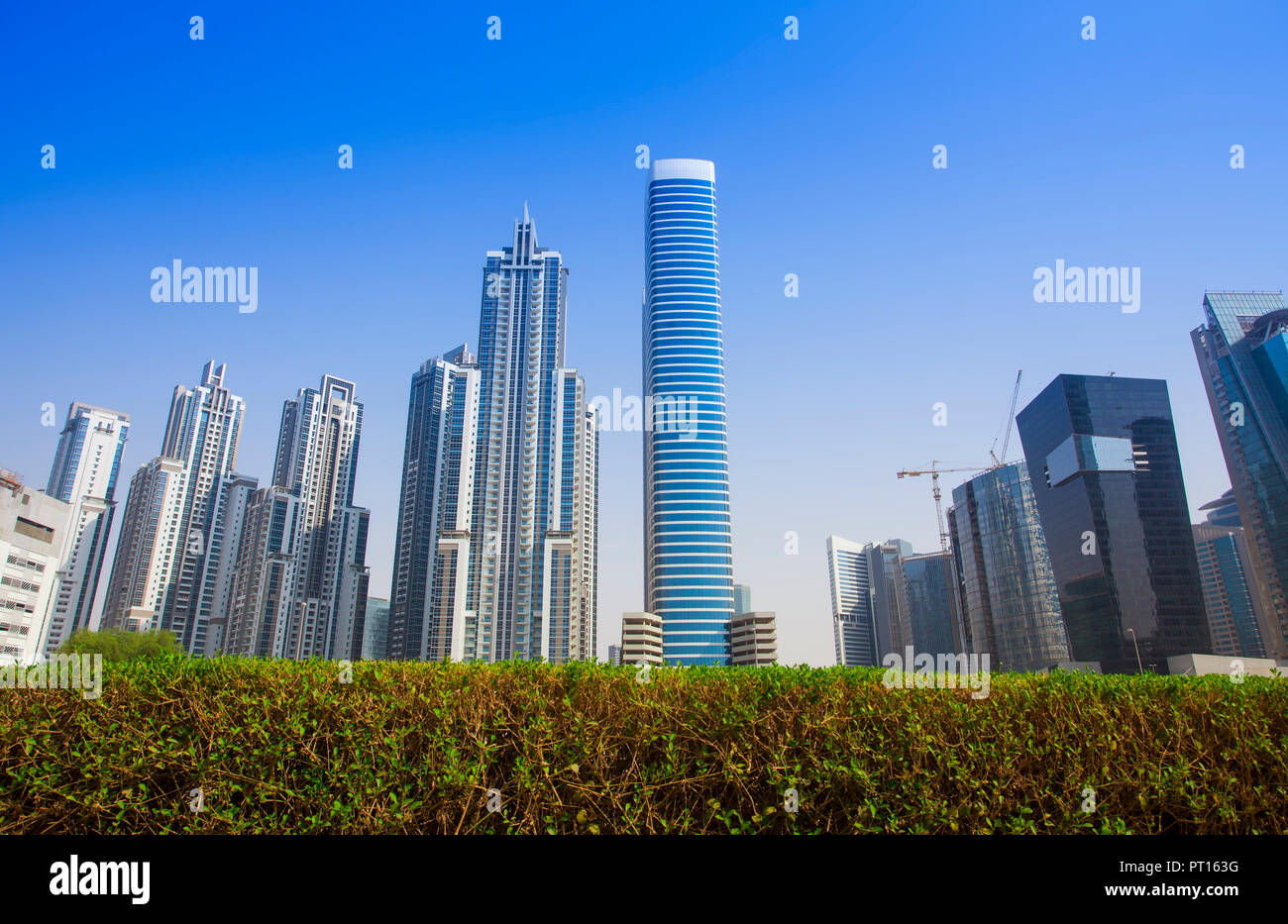 modern buildings in Dubai city, United Arab Emirates Stock Photo - Alamy