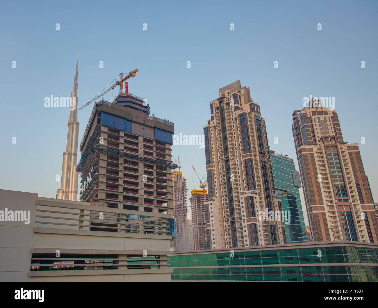modern buildings in Dubai city, United Arab Emirates Stock Photo - Alamy