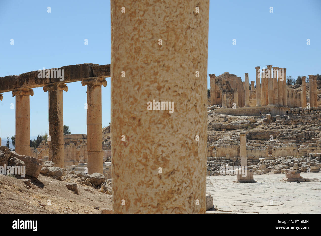 The ruined city of Jerash is Jordan's largest and most interesting ...