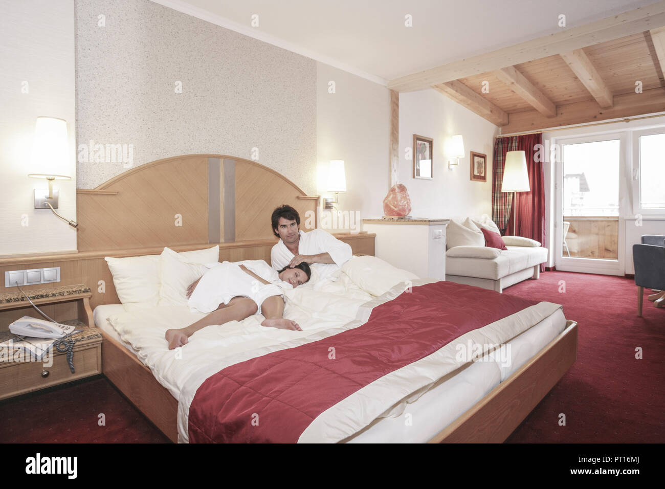 Couple Affair Hotel Room High Resolution Stock Photography and Images ...