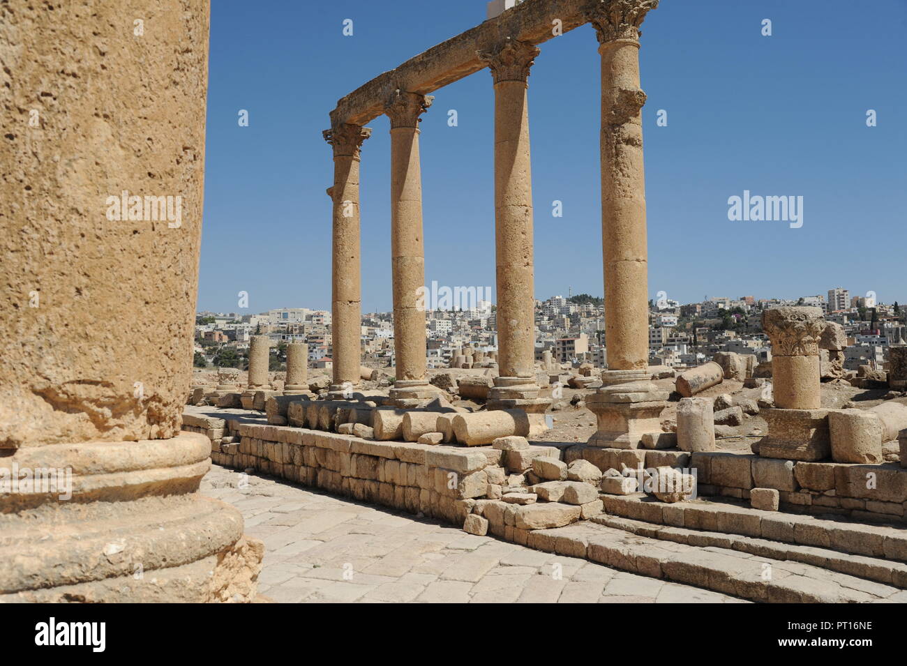 The ruined city of Jerash is Jordan's largest and most interesting ...