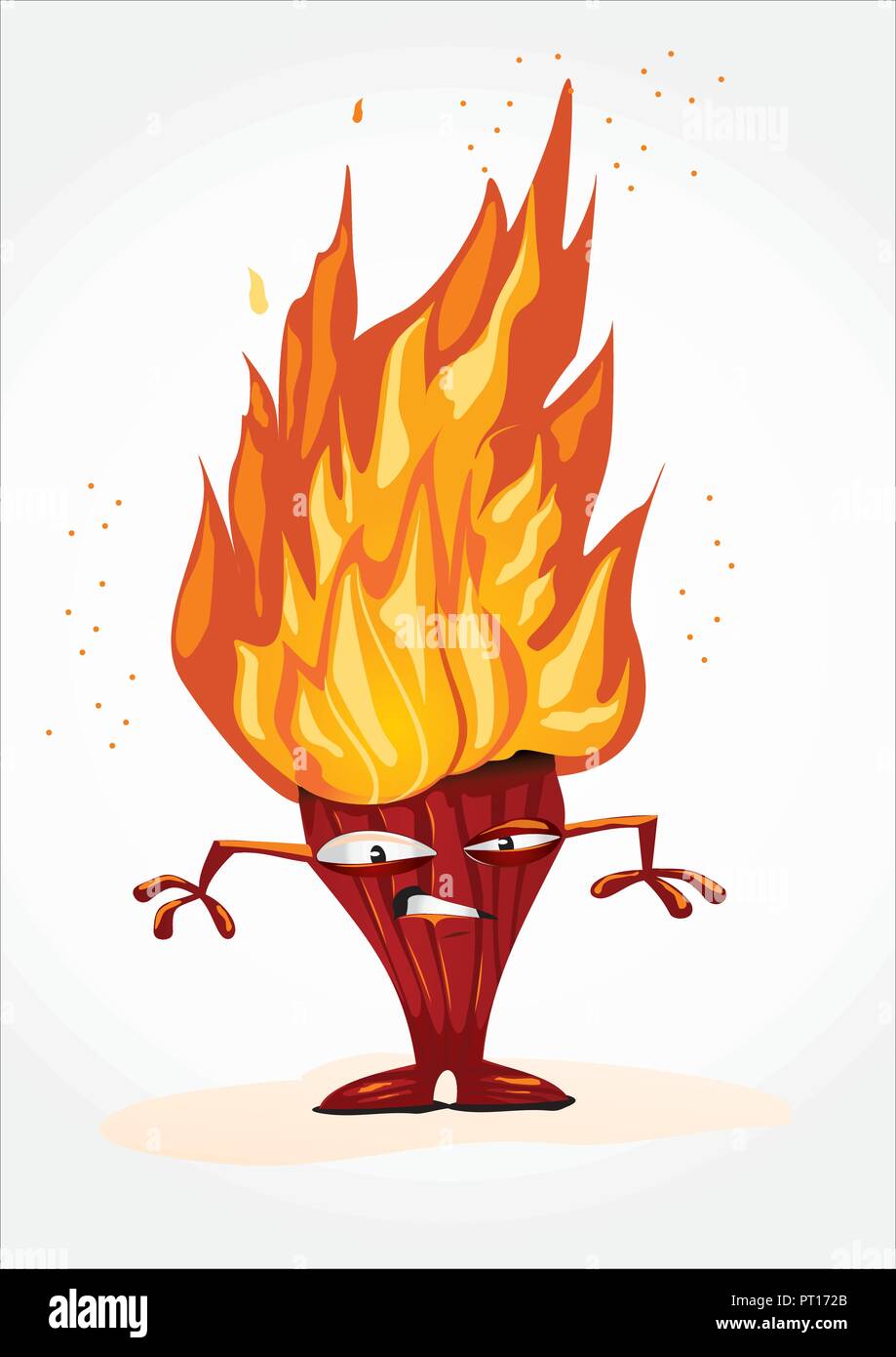 Torch based monster Stock Vector Image & Art - Alamy