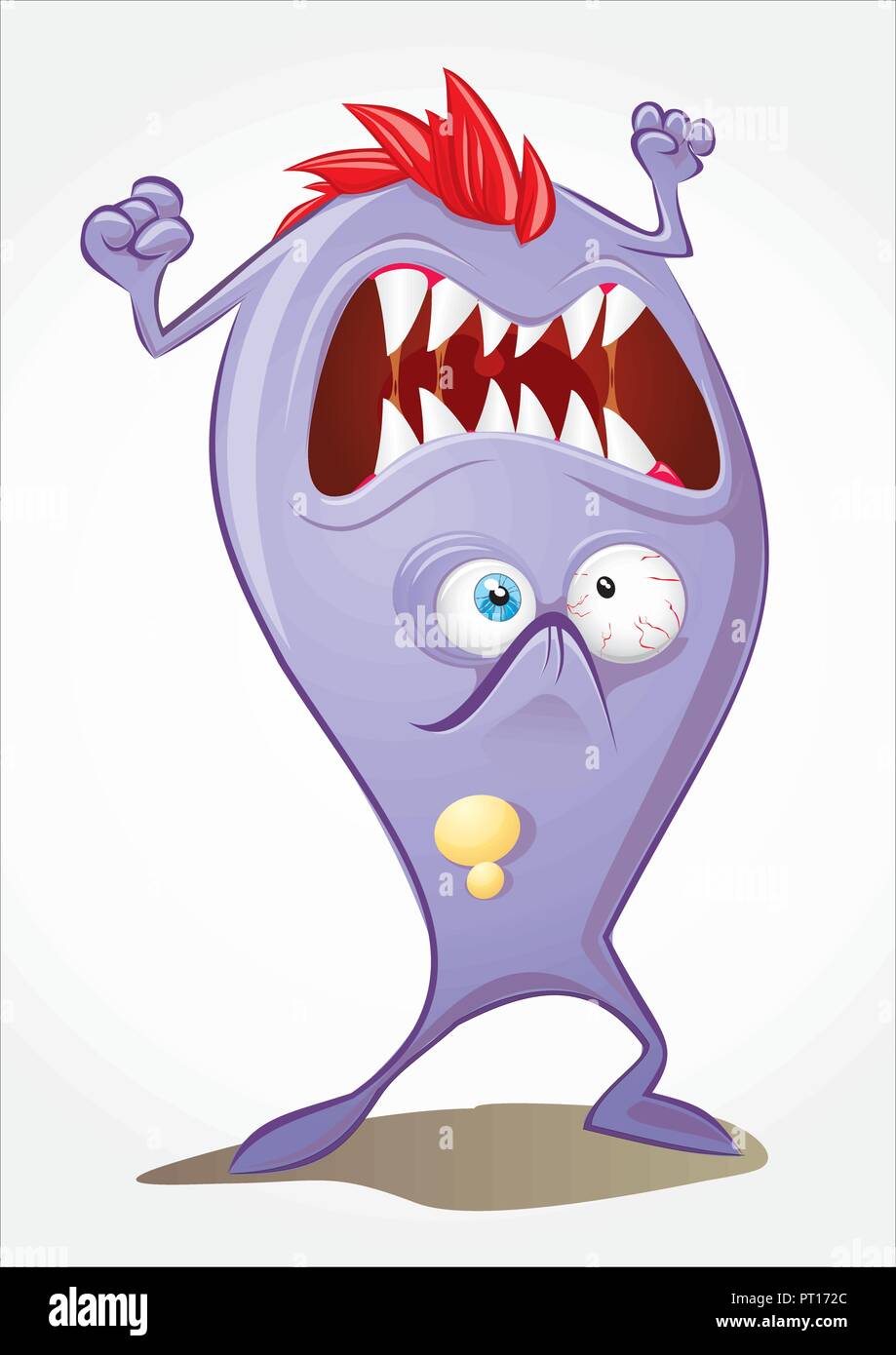 Purple monster hi-res stock photography and images - Alamy