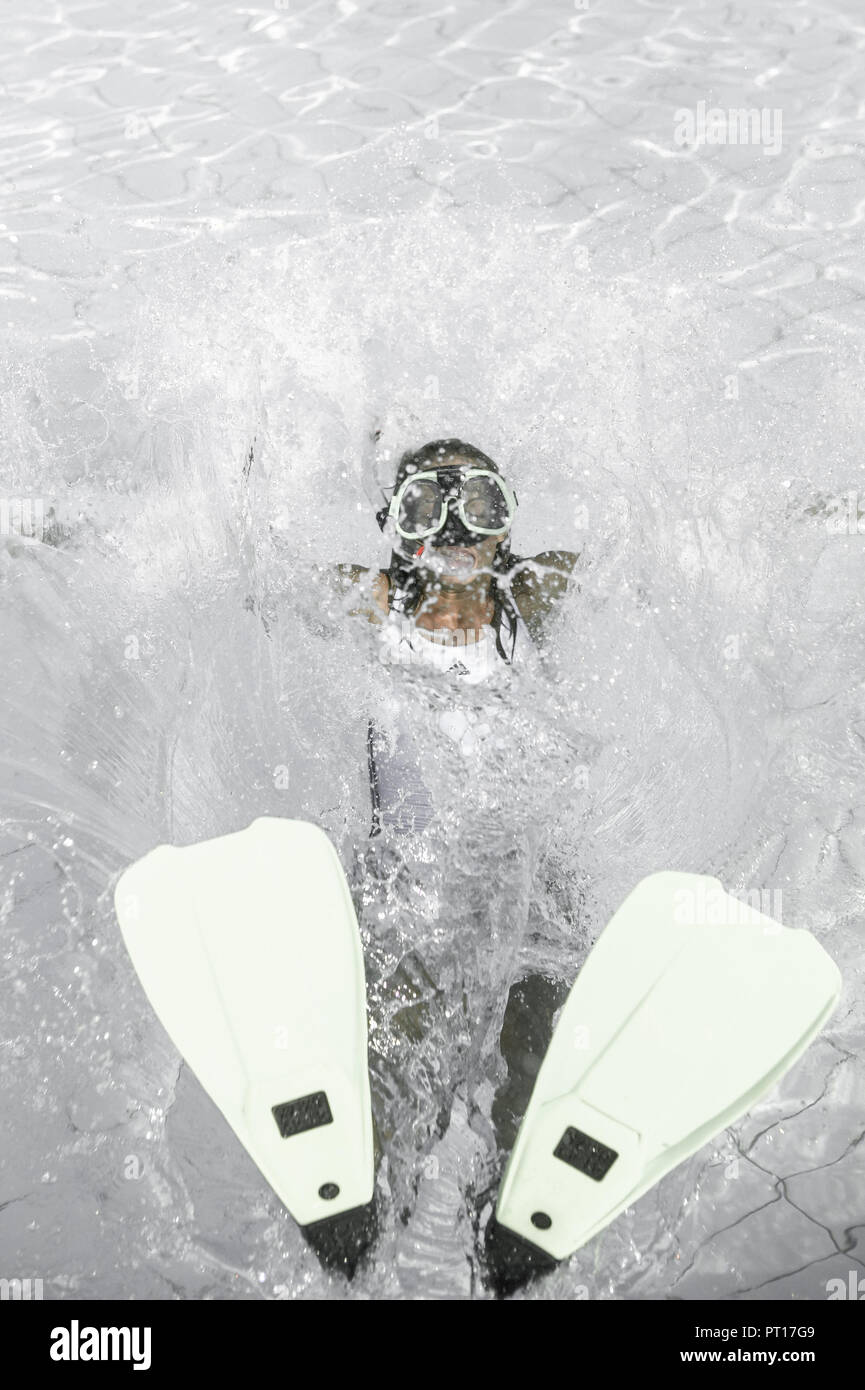 Model Falling Down High Resolution Stock Photography and Images - Alamy