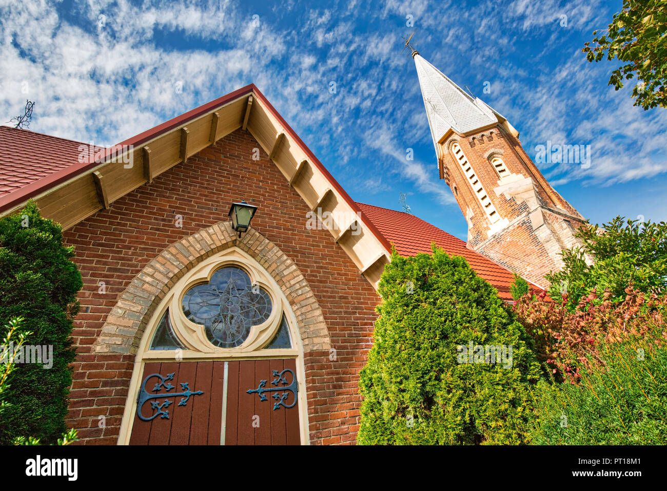Beautiful Elora Churches Stock Photo - Alamy