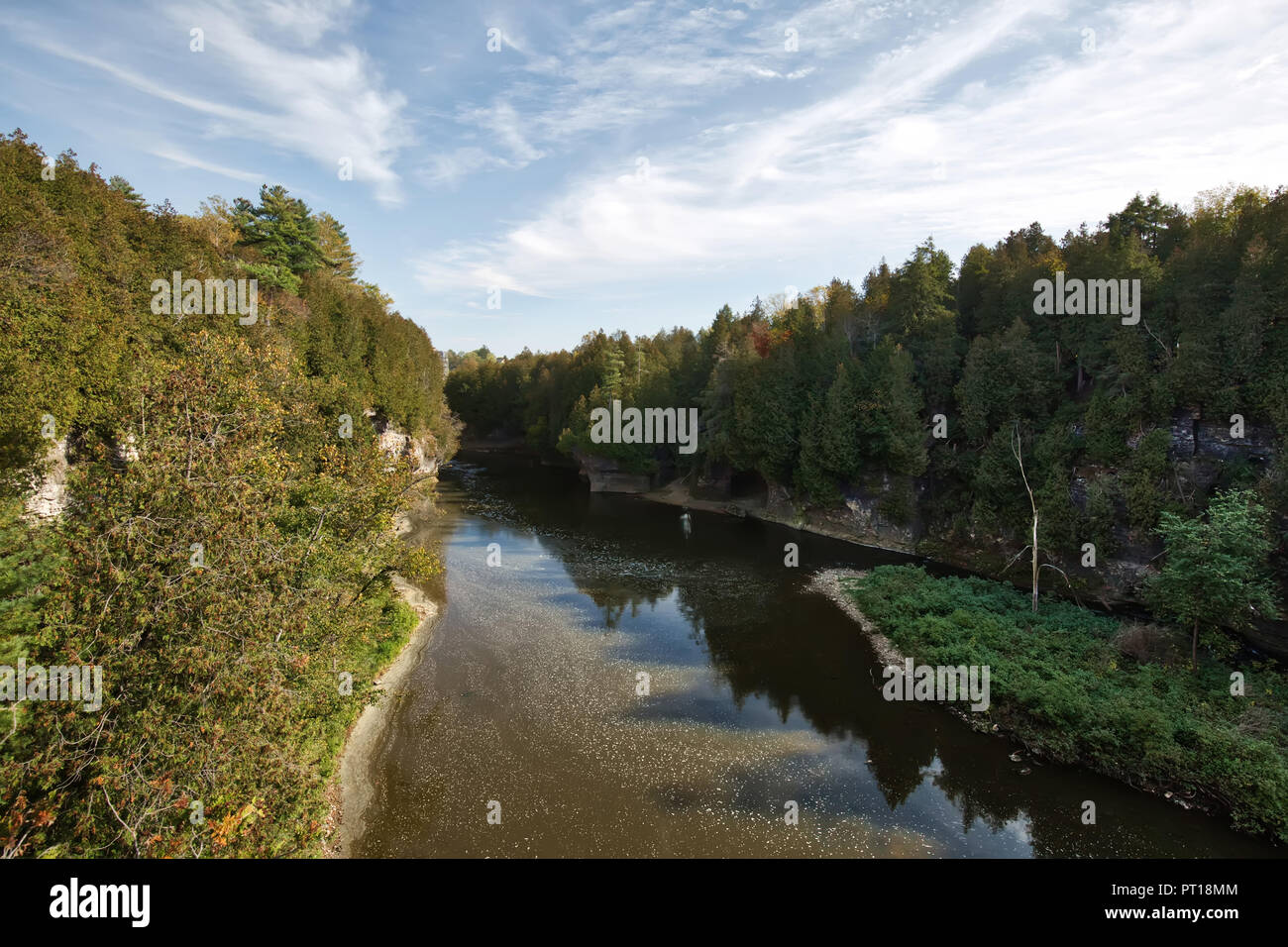 Elora Parks and recreation areas Stock Photo - Alamy