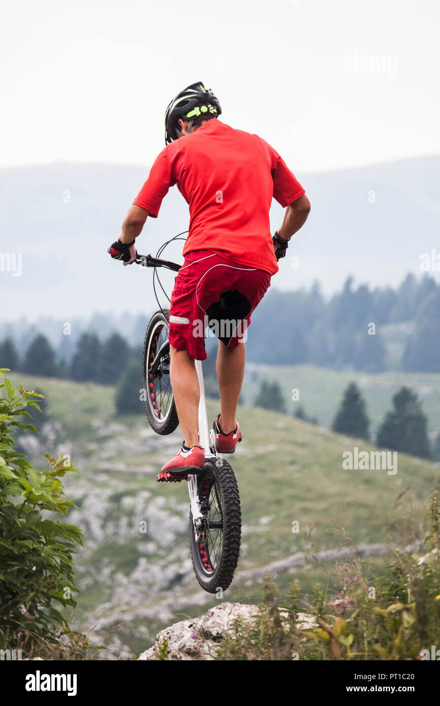 Biker acrobatic hi-res stock photography and images - Alamy
