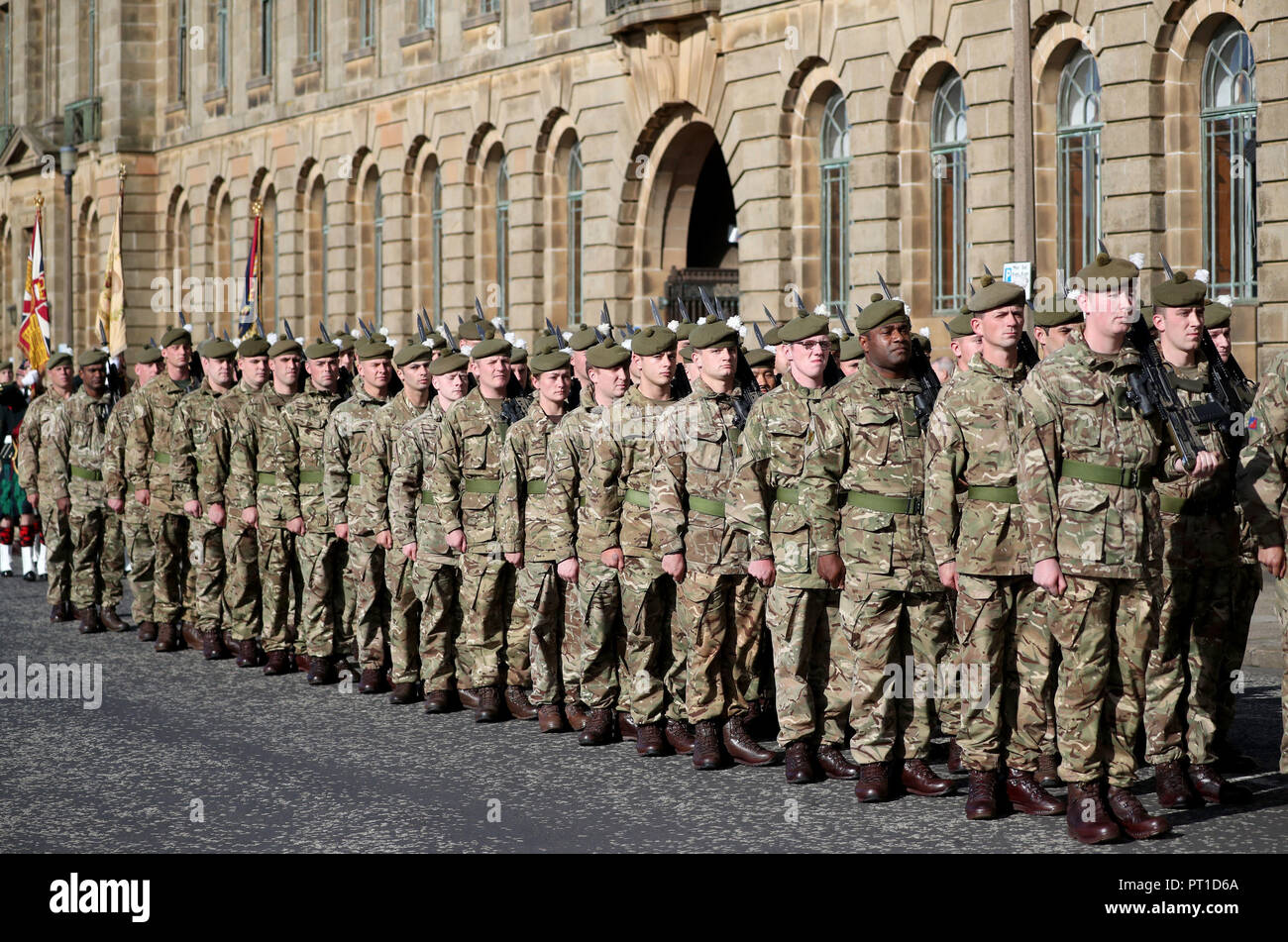 The Royal Regiment Of Scotland 2 Scots High Resolution Stock ...