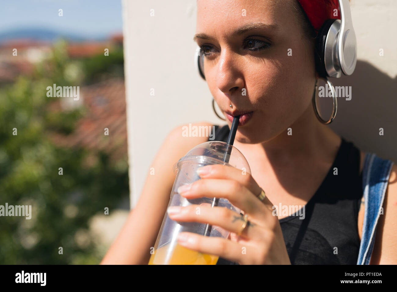 Soft drink straw hi-res stock photography and images - Alamy