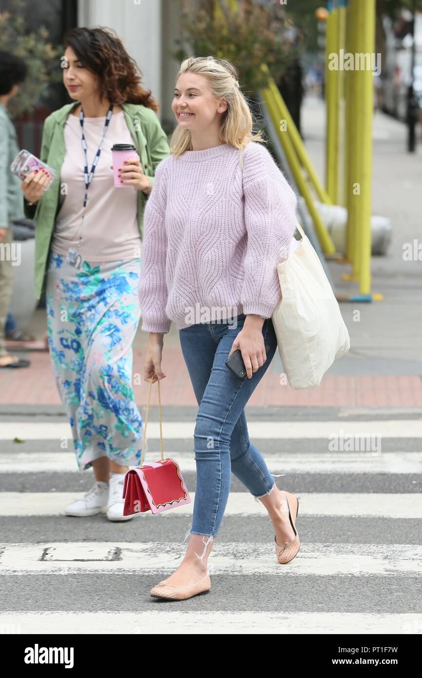 Georgia Toffolo seen out and about in London Featuring: Georgia Toffolo ...