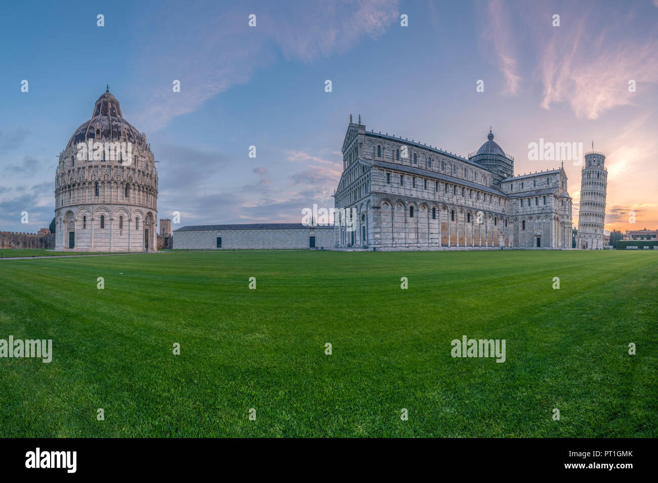 Leaning tower of pisa sunset hi-res stock photography and images - Alamy