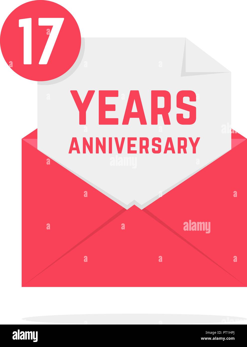 Age 17 years Stock Vector Images - Alamy