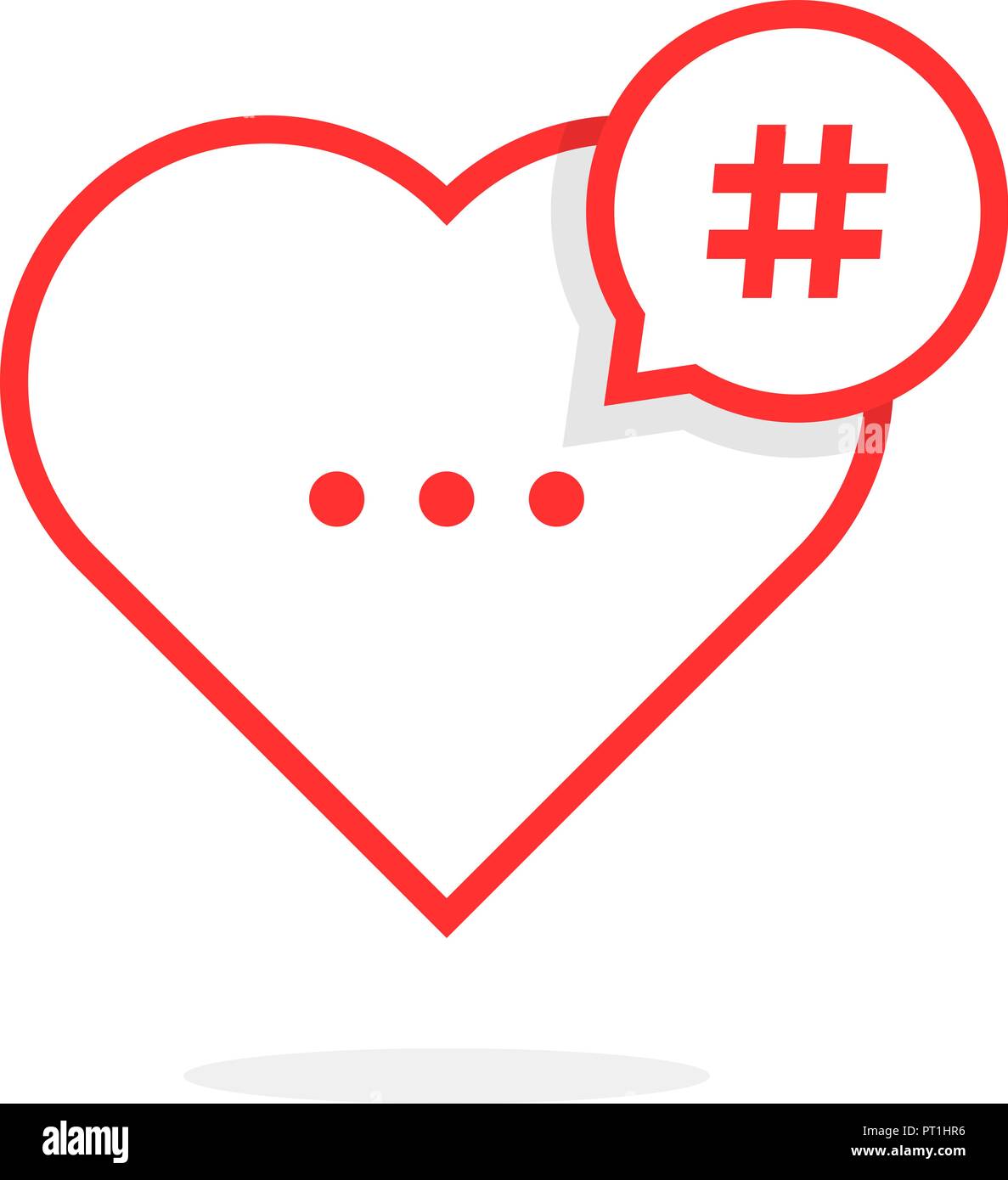 Hashtag logo Stock Vector Images - Alamy