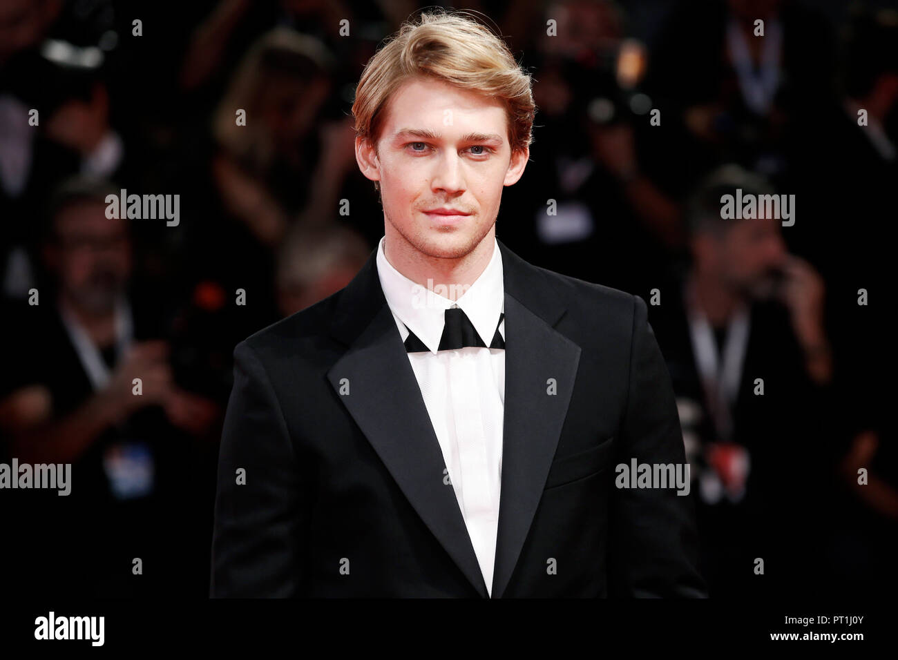 VENICE, ITALY - AUGUST 30: Joe Alwyn walks the red carpet of the movie ...