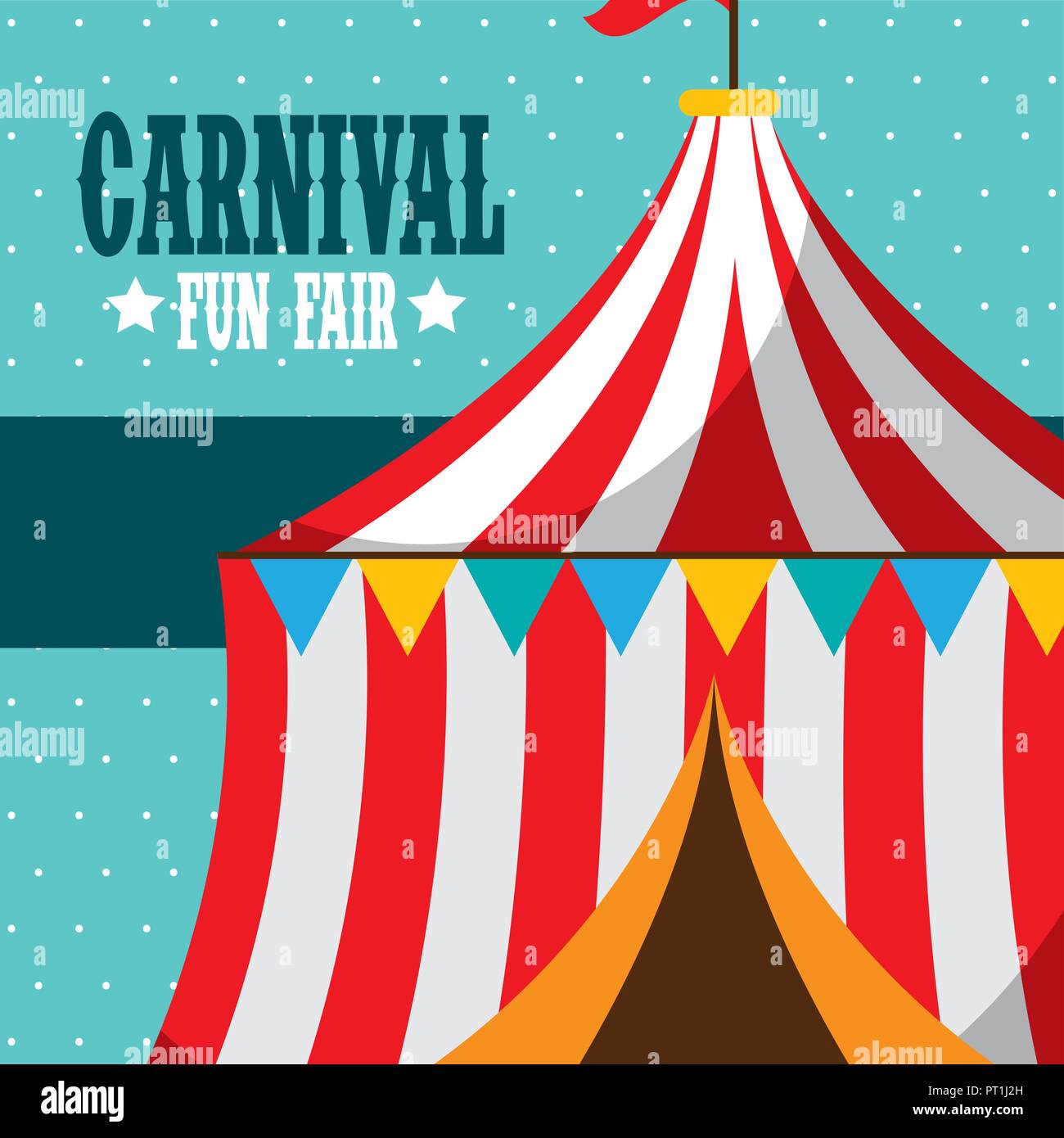 Vintage fairground sign Stock Vector Images - Alamy