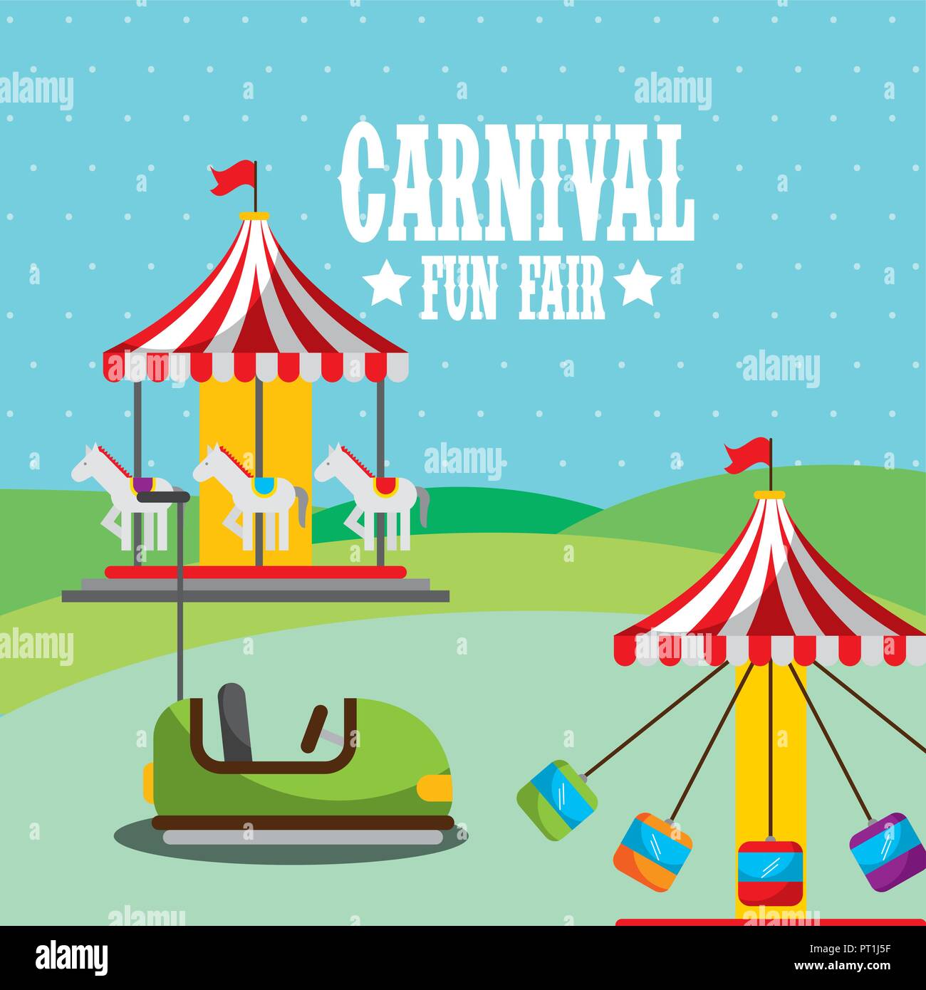carnival fun fair Stock Vector Image & Art - Alamy