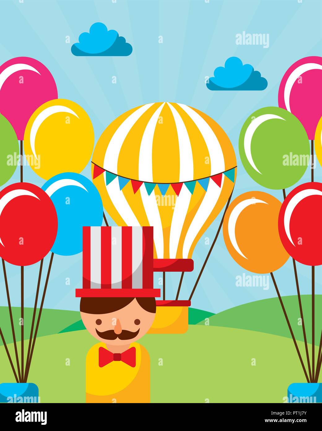 carnival fun fair Stock Vector Image & Art - Alamy