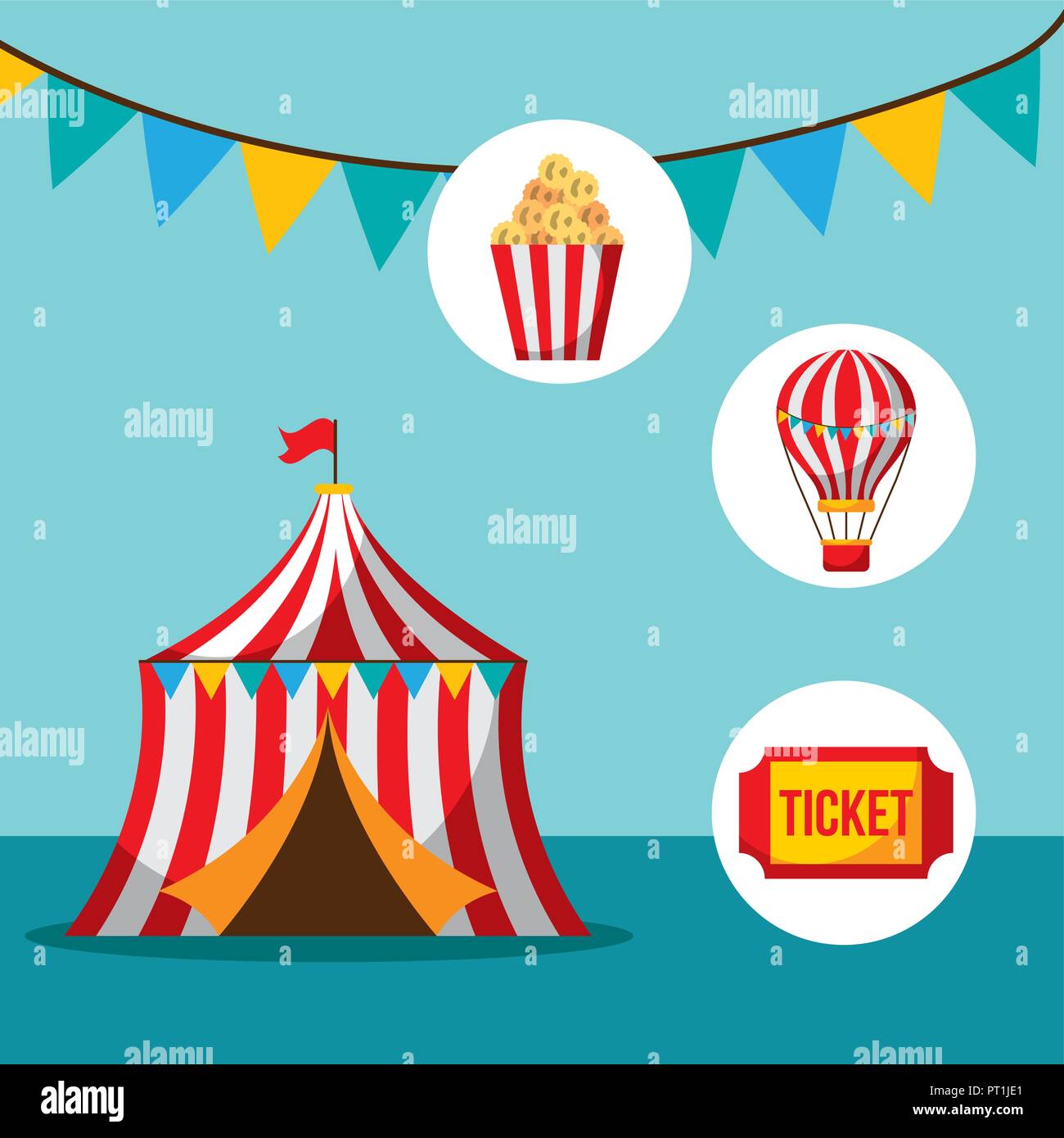 carnival fun fair Stock Vector Image & Art - Alamy
