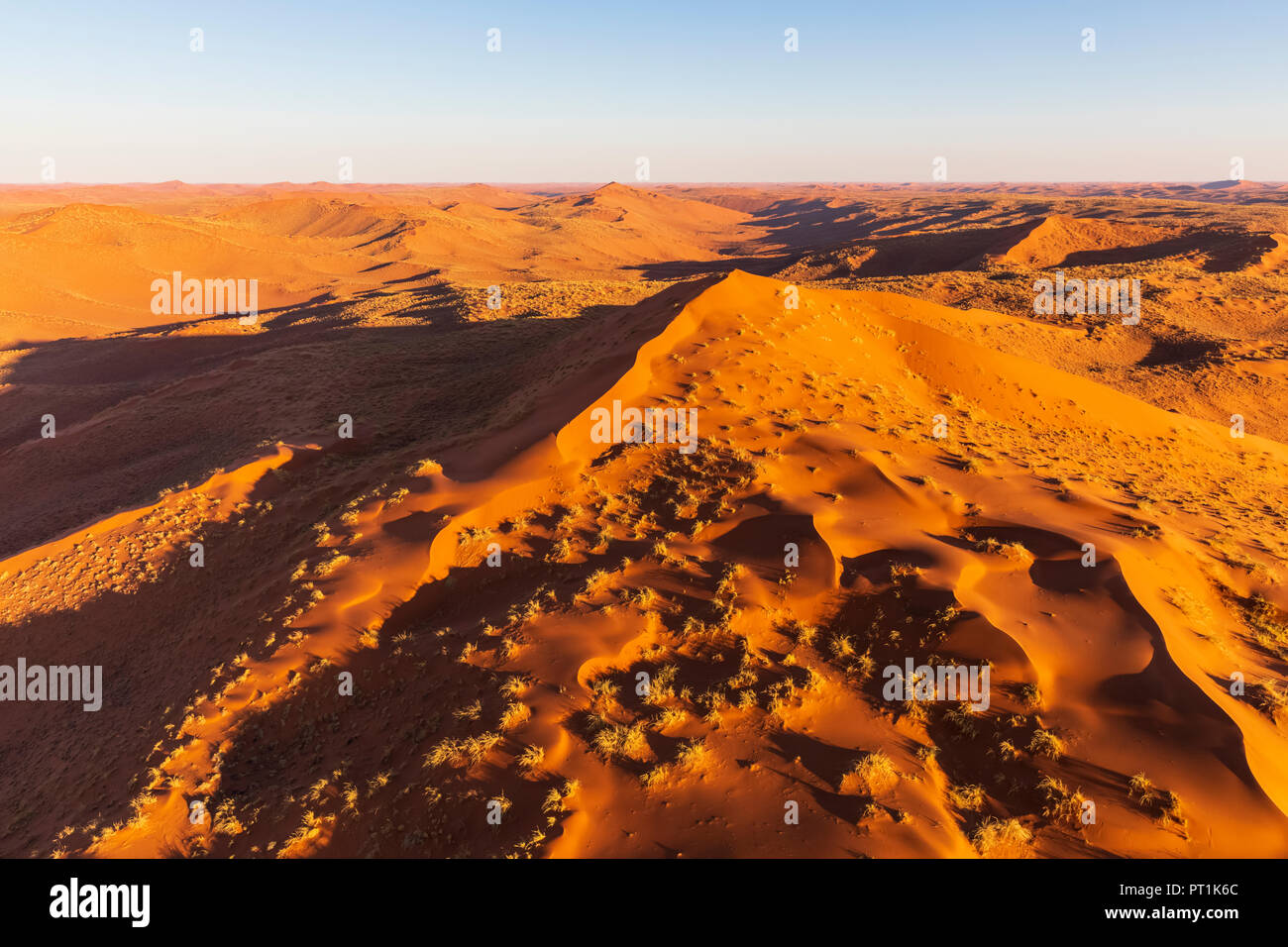 Namib desert dunes aerial view hi-res stock photography and images - Alamy