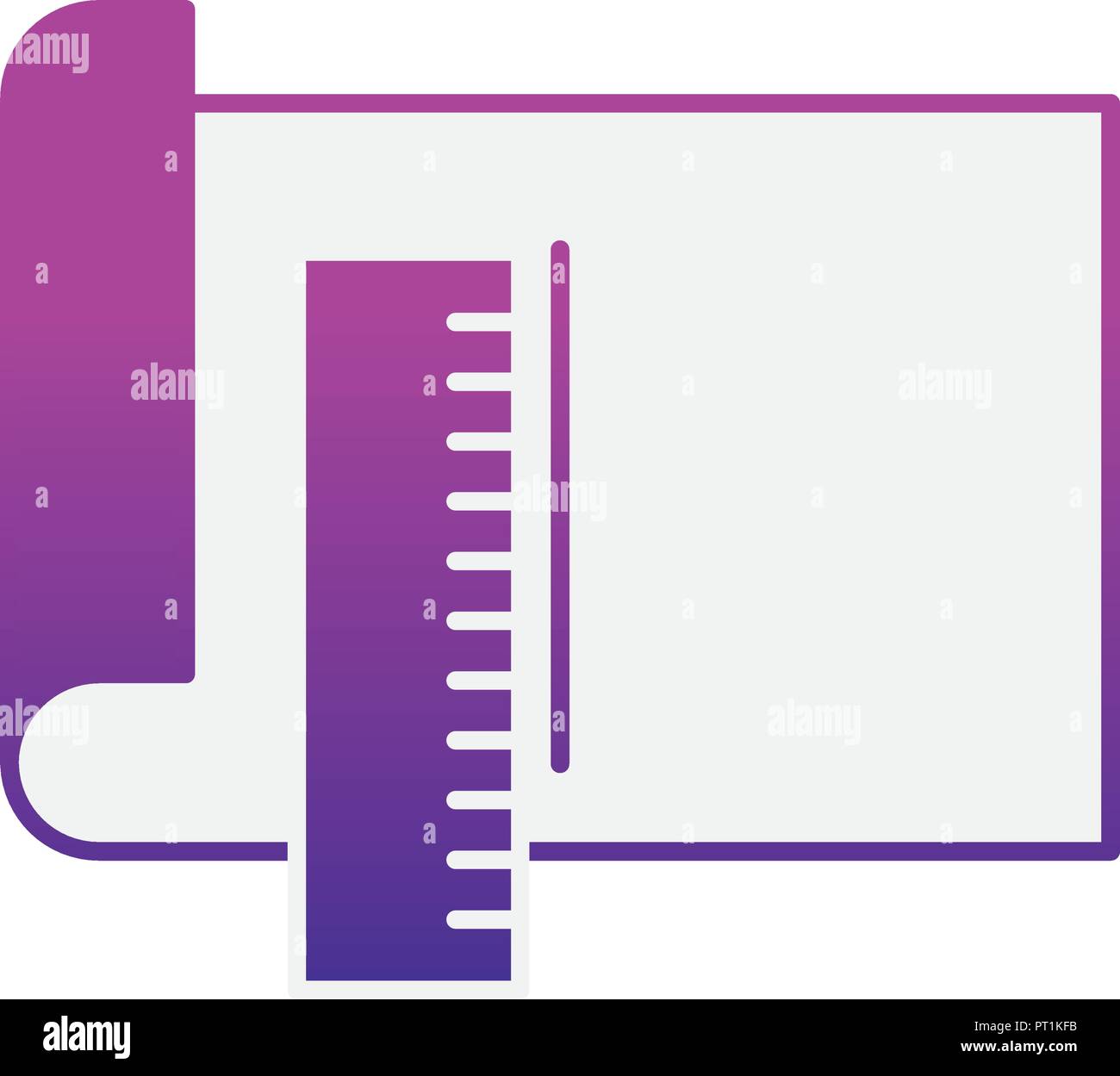 graphic design paper ruler work Stock Vector Image & Art - Alamy